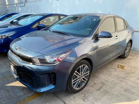 Kia Rio Sedan EX Aut usado (2019) color Azul precio $256,500