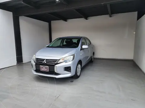 Mitsubishi Mirage G4 GLX usado (2021) color plateado precio $229,000