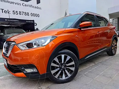 Nissan Kicks Exclusive Aut usado (2017) color Naranja precio $278,800