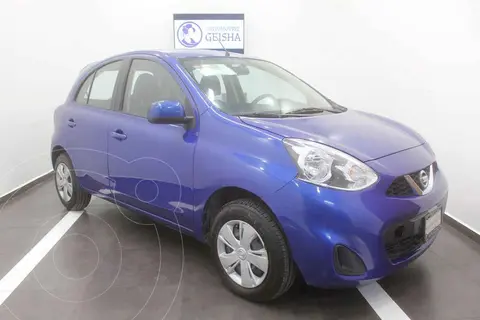 Nissan March Sense usado (2020) color Azul precio $239,000