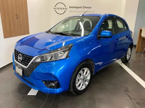 Nissan March Advance usado (2022) color Azul precio $260,000