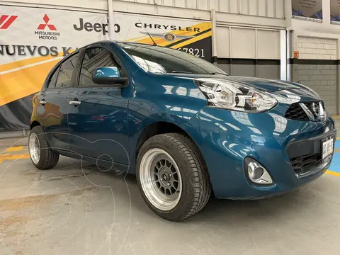 Nissan March Advance usado (2020) color Azul precio $230,000