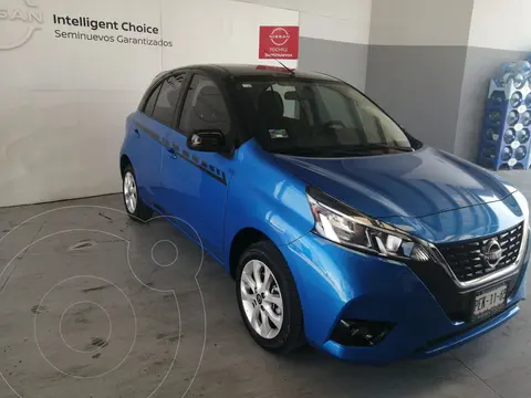 Nissan March Advance usado (2022) color Azul precio $270,000