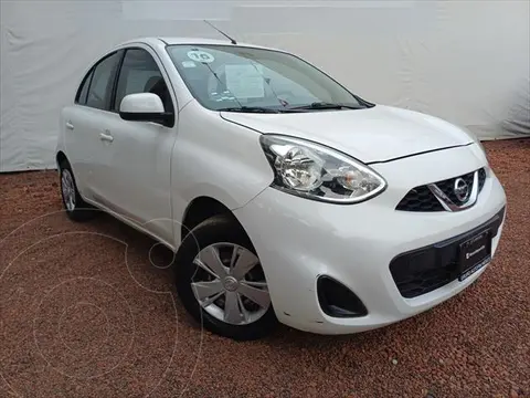 Nissan March Sense Aut usado (2016) color Blanco precio $159,000