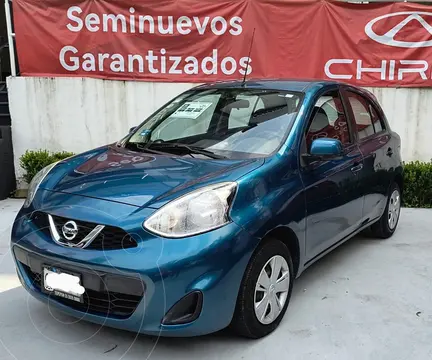 Nissan March Sense Aut usado (2015) color Azul precio $139,900
