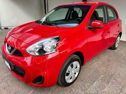 Nissan March Sense usado (2020) color Rojo precio $195,000