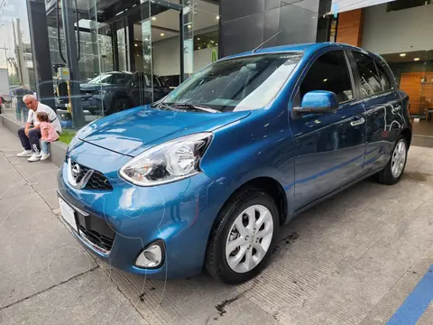 Nissan March Advance usado (2021) color Azul precio $235,000