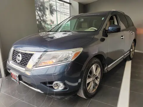 Nissan Pathfinder Exclusive usado (2014) color Azul precio $245,000