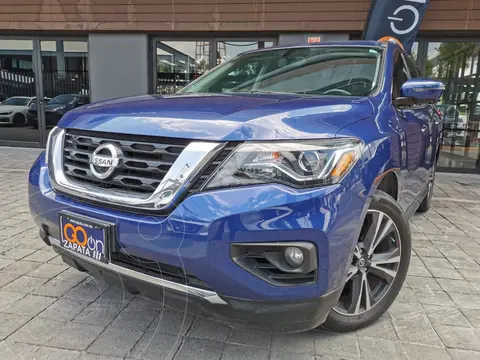 Nissan Pathfinder Exclusive 4x4 usado (2017) color Azul precio $480,000