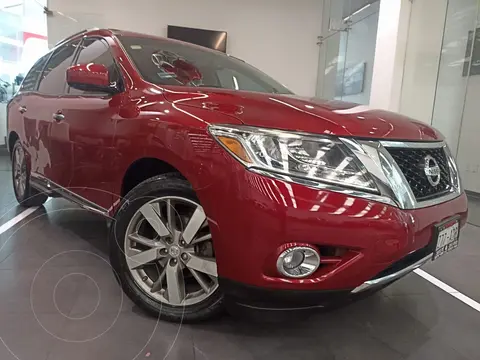 Nissan Pathfinder Exclusive 4x4 usado (2015) color Rojo precio $322,999