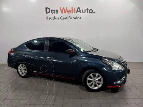 Nissan Versa Advance usado (2016) color Azul Marino precio $194,000