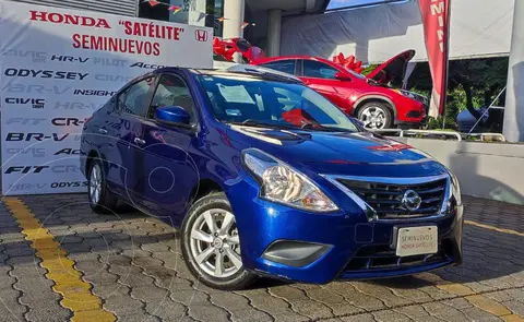 Nissan Versa Sense Aut usado (2019) color Azul precio $218,000