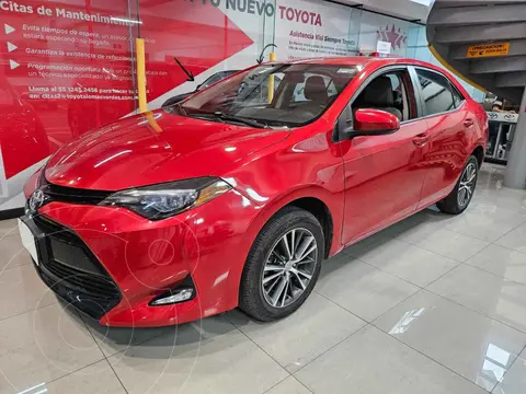 Toyota Corolla LE 1.8L Aut usado (2017) color Rojo precio $269,100