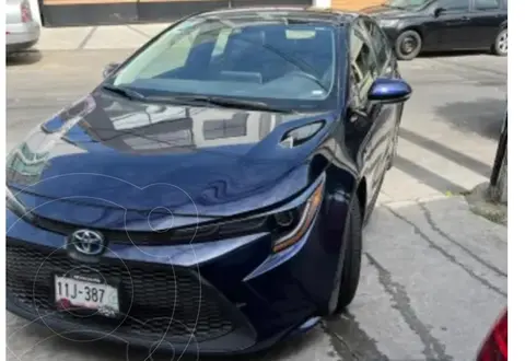 Toyota Corolla LE Aut usado (2020) color Azul precio $375,000